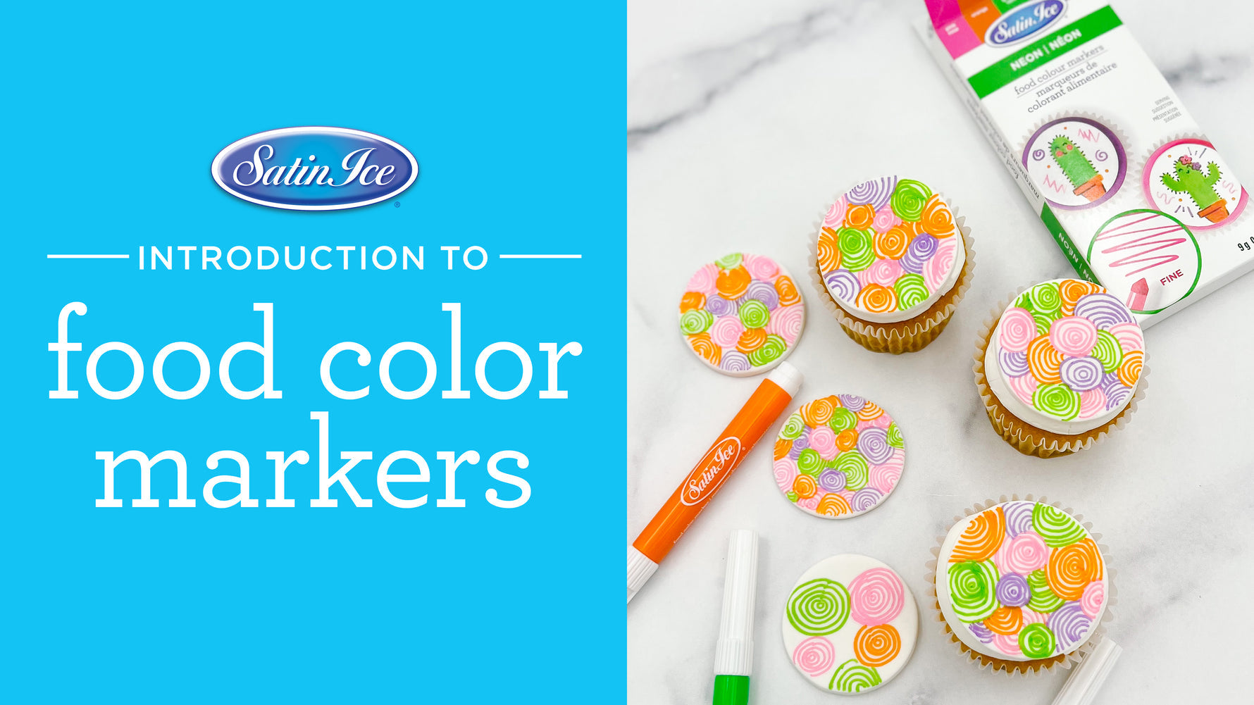 Food Color Markers – Satin Ice
