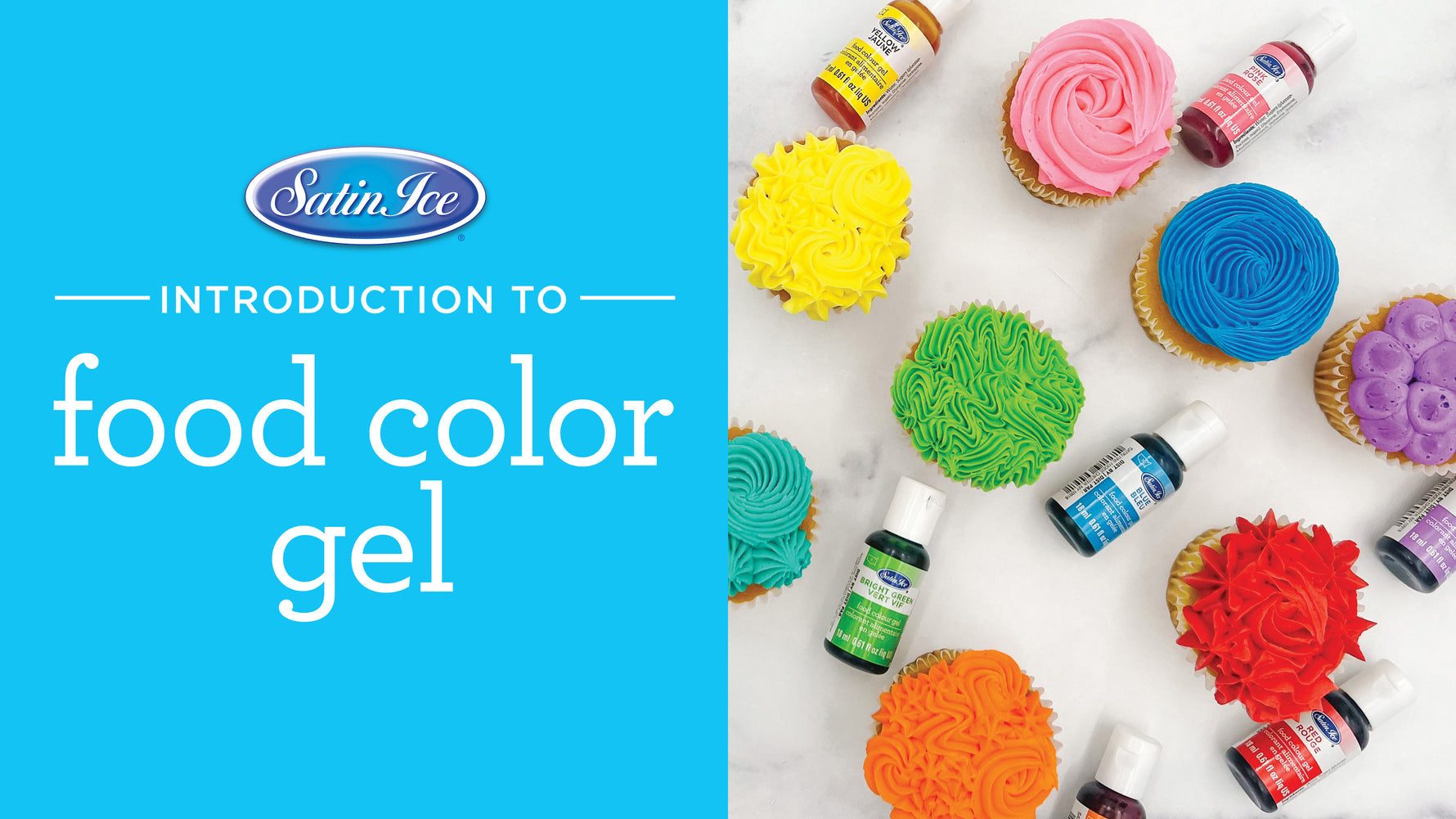 Food Color Gel – Satin Ice