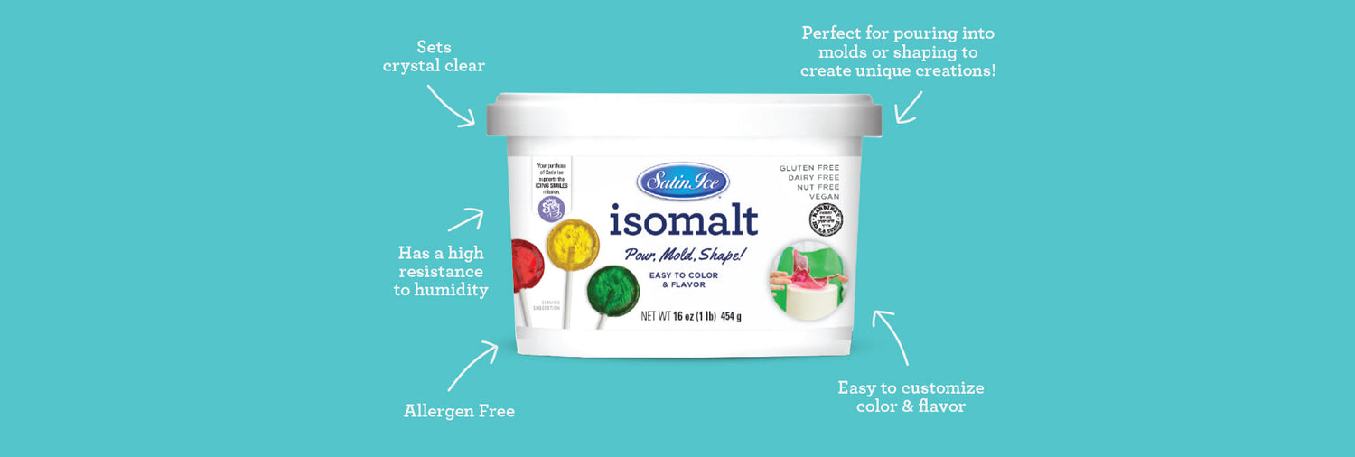 Isomalt Crystals – Satin Ice